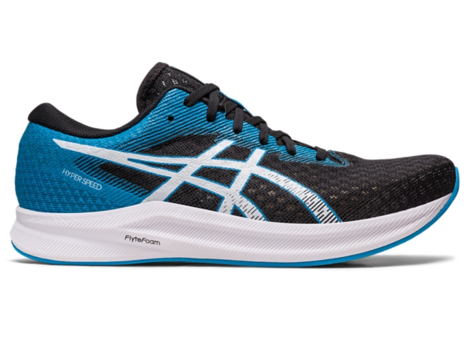 HYPERSPEED 2 | Men | Black/Island Blue | Mens Running Shoes | ASICS ...