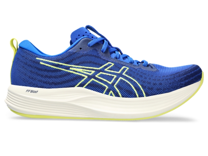 Men's EvoRide SPEED WIDE | Illusion Blue/Glow Yellow | Running Shoes ...