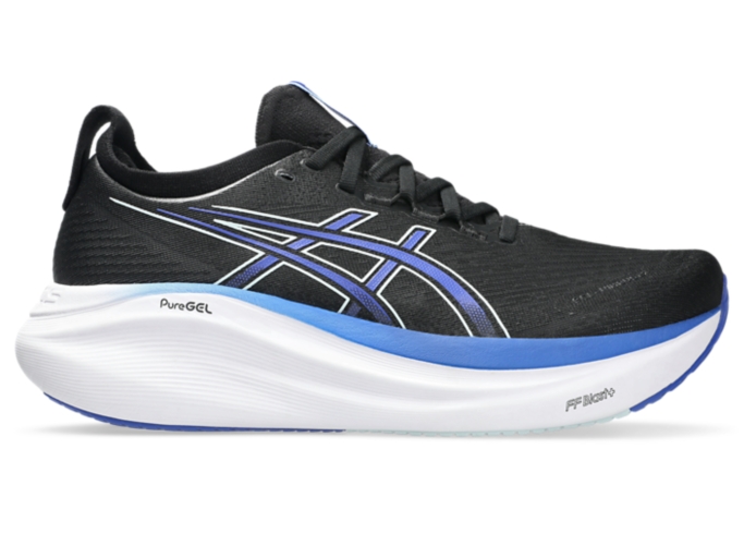 GEL-NIMBUS 27 | Men | Black/Dark Cobalt | Men's Running Shoes | ASICS PL