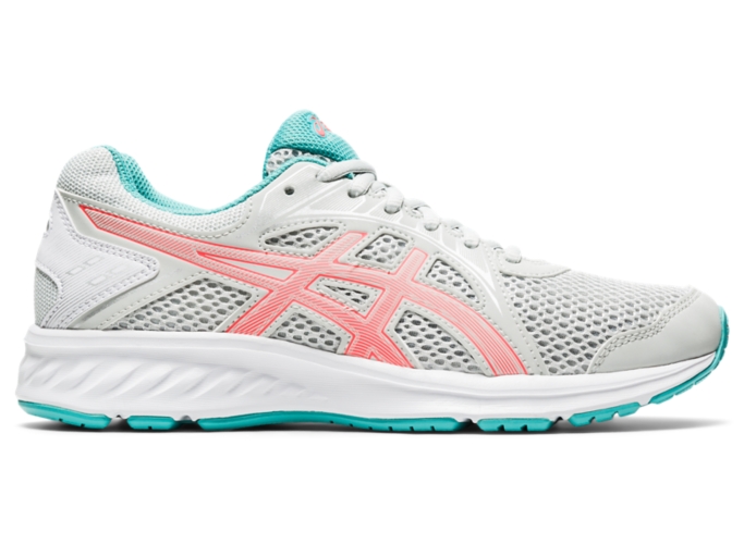 Jolt 2 Women Glacier Grey Sunrise Red Women s Running Shoes ASICS United States