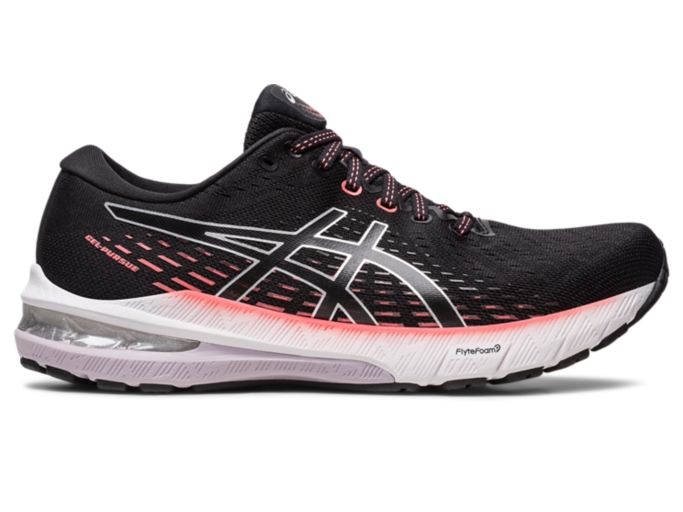 GEL-PURSUE 8 WIDE | Women | Black/Pure Silver | Women's Running Shoes ...