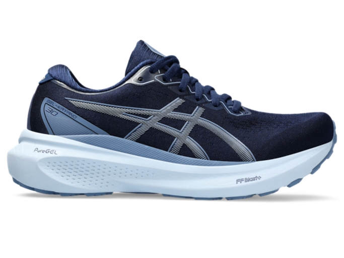 GEL-KAYANO 30 WIDE | Women | BLUE EXPANSE/LIGHT NAVY | Women's Running ...