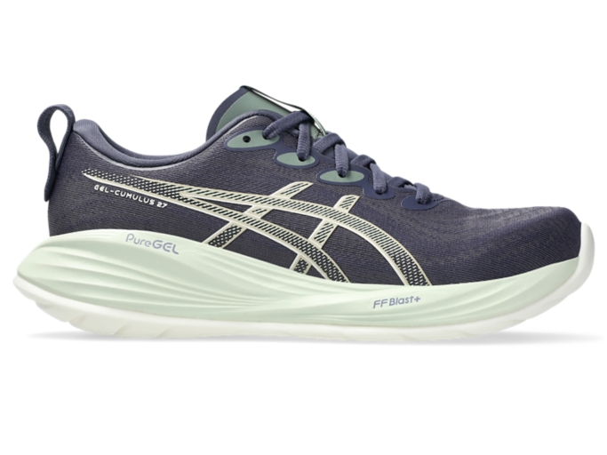 GEL-CUMULUS 27 | Women | INDIGO FOG/CREAM | รองเท้าวิ่งผู้หญิง | ASICS ไทย