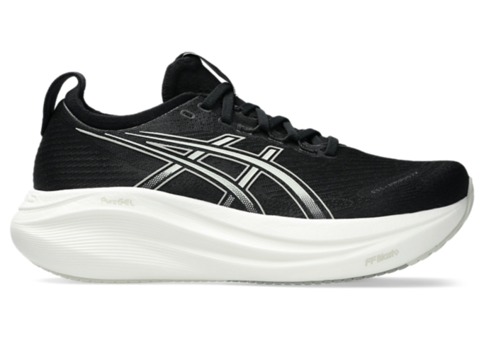GEL-NIMBUS 27 NARROW | Women | Black/Lake Grey | Women's Running Shoes ...
