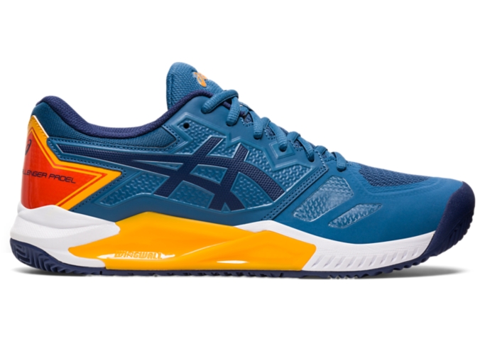 Men's GEL-CHALLENGER 13 PADEL | Azure/Deep Ocean | Indoor | ASICS Outlet UK