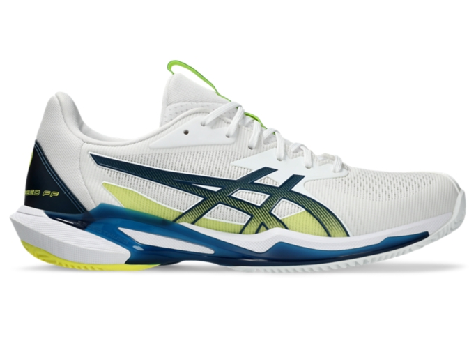 Men's SOLUTION SPEED FF 3 CLAY | White/Mako Blue | Tennis | ASICS PT