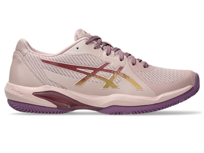 SOLUTION SWIFT PADEL | Women | Neutral Pink/Pure Gold | Padelschoenen ...