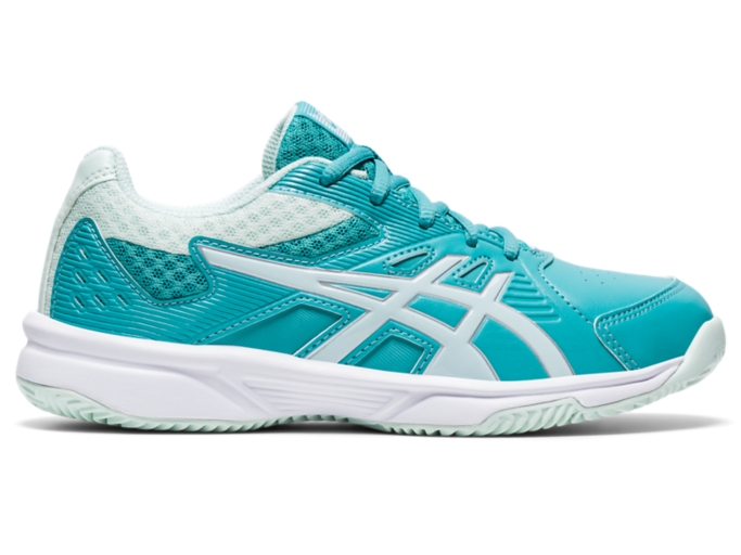 Unisex COURT SLIDE CLAY GS | TECHNO CYAN/BIO MINT | Tennis | ASICS