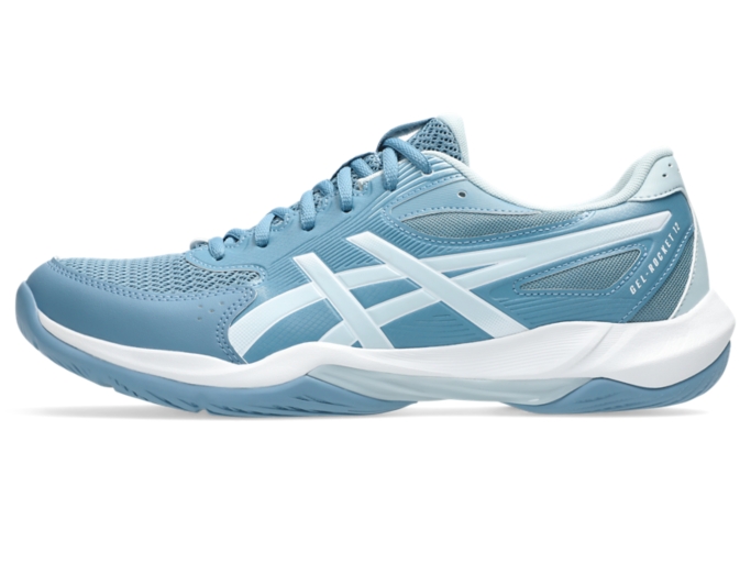 GEL-ROCKET 12 | Men | SABA BLUE/COOL GREY | Giày Thể Thao Trong Nhà Nam ...