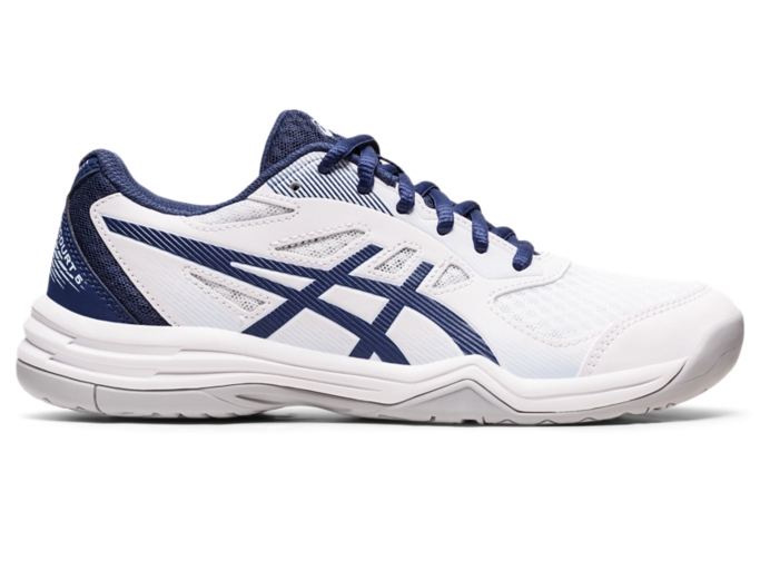 UPCOURT 5 | Women | WHITE/DEEP OCEAN | Women's Indoor Shoes | ASICS Malaysia