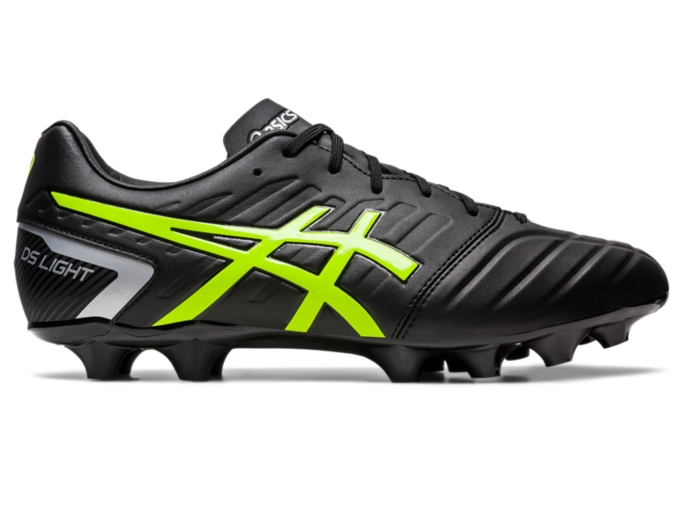 DS LIGHT CLUB WIDE | BLACK/SAFETY YELLOW | Men Soccer Shoes | ASICS ...