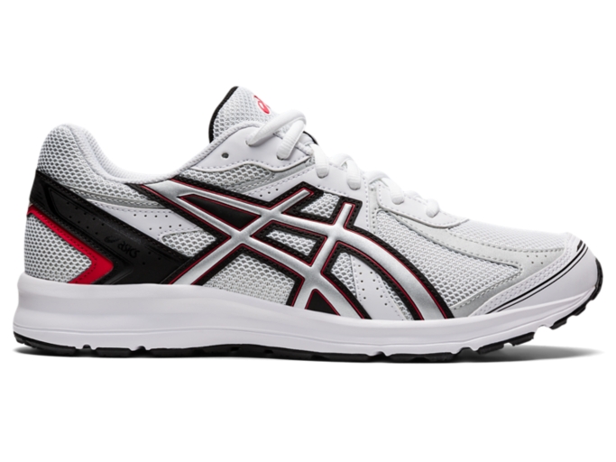 JOG 100S WIDE | WHITE/PURE SILVER | Men Sportstyle Shoes | ASICS ...