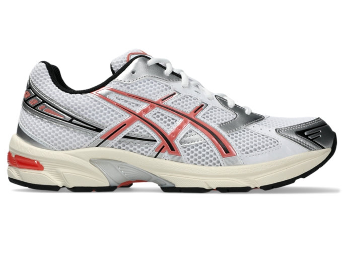 GEL-1130 | Unisex | White/Desert Red | Unisex SportStyle Shoes | ASICS PT