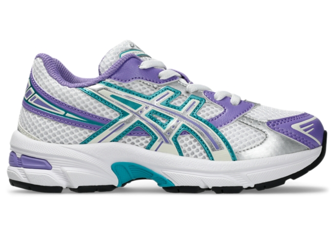 GEL-1130 PS | Kids | White/Space Lavender | Kinder SportStyle Schuhe ...