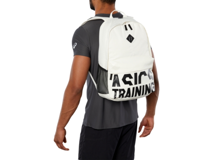 ASICS BIG LOGO BACKPACK | Unisex | CREAM | notdisplayed | ASICS UK