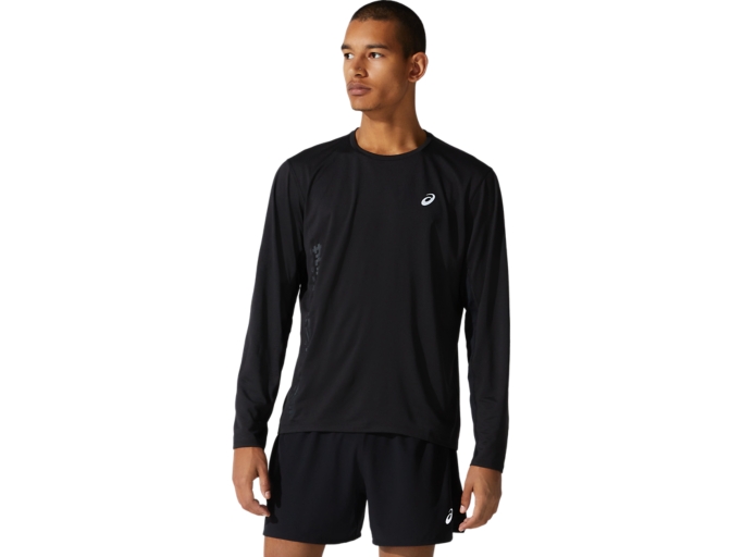 SMSB RUN LONG SLEEVED TOP | Men | Performance Black/Graphite Grey ...