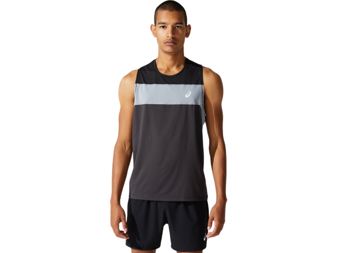 RACE SINGLET | Men | Graphite Grey/Performance Black | Mens Singlets ...