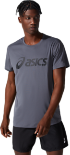 SILVER ASICS TOP