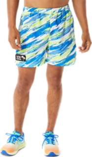 MEN'S READY-SET 5IN SHORT LAM | Hazard Green | Shorts | ASICS