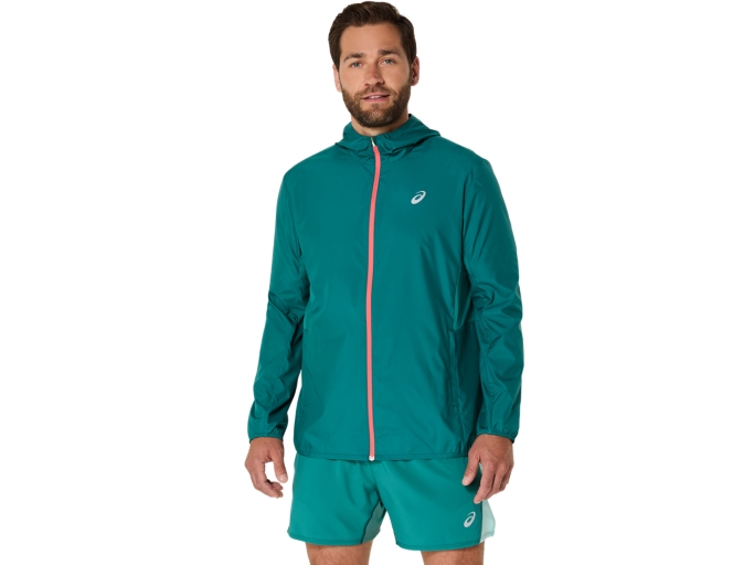 ASICS CORE JACKET | Men | Rainy Lake | Vestes et gilets hommes | ASICS BE