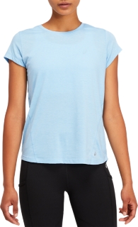 WOMEN'S SHORT SLEEVE HEATHER TOP | Arctic Sky Heather | T-Shirts & Tops ...
