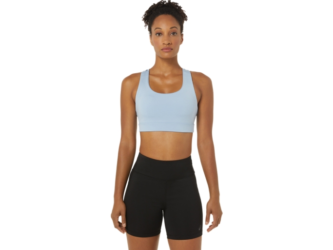 WOMEN'S PR LYTE BRA | Mist/Storm Blue | Sports Bras | ASICS