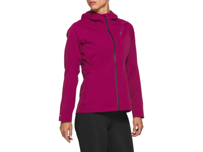 WOMEN'S ACCELERATE JACKET | Dried Berry | Jackets & Outerwear | ASICS