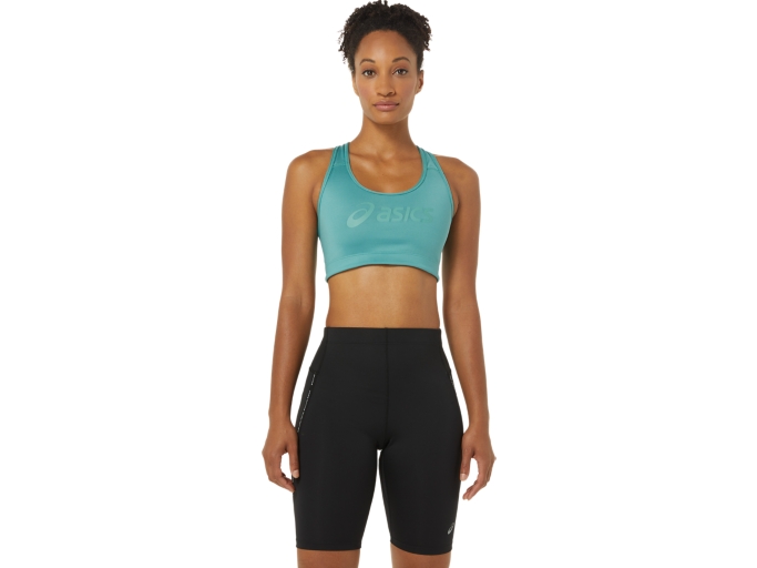 Women's ASICS LOGO BRA | Sage/Sage | Sports Bras | ASICS Australia