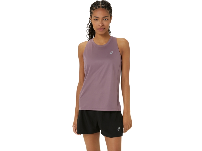 SILVER TANK | Women | Dusty Mauve | Womens Singlets | ASICS Australia