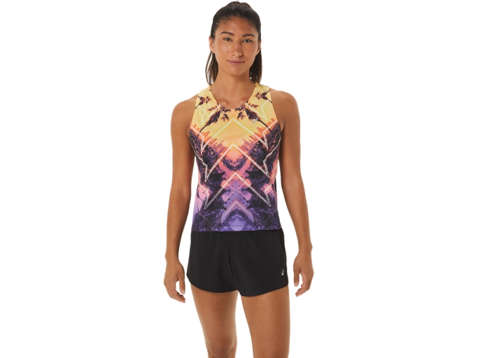 WOMEN'S MARATHON TANK | Women | Light Orange/Orange Pop/Amethyst ...