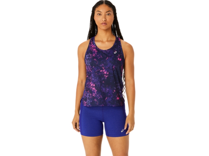 ALL OVER PRINT TANK | Eggplant/Blue Violet | T-Shirts & Tops | ASICS
