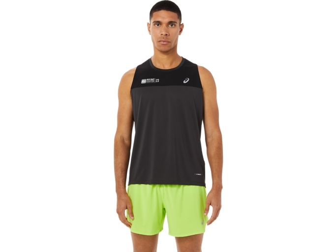 GCM23 RACE SINGLET | Men | Performance Black/Graphite Grey | Mens ...