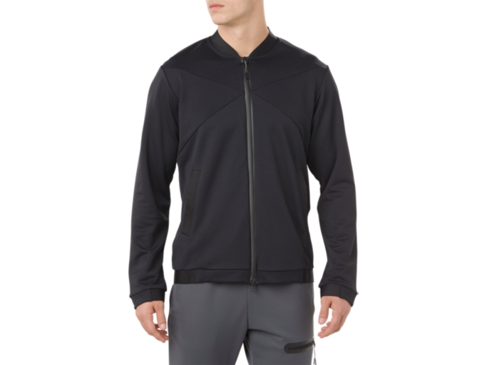 HEX BLOCK TRACK JACKET | Men | PERFORMANCE BLACK | notdisplayed | ASICS UK