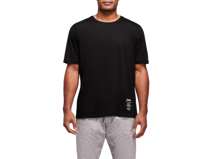 Men's BRANDED GRAPHIC TEE | Performance Black | Short Sleeved Tops ...