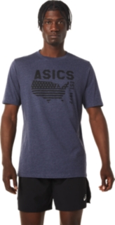 VINTAGE AMERICA TEE | Unisex | Peacoat Heather | Unisex Short Sleeve ...