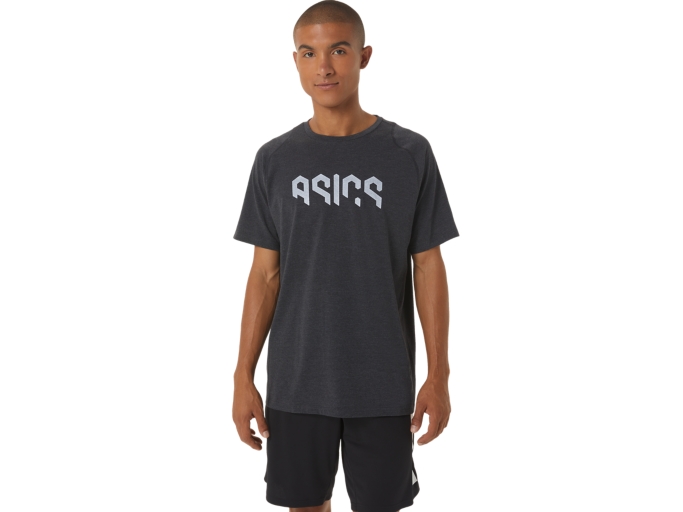 Men's ASICS HEX GRAPHIC COTTON BLEND SHORT SLEEVED TEE | Performance ...