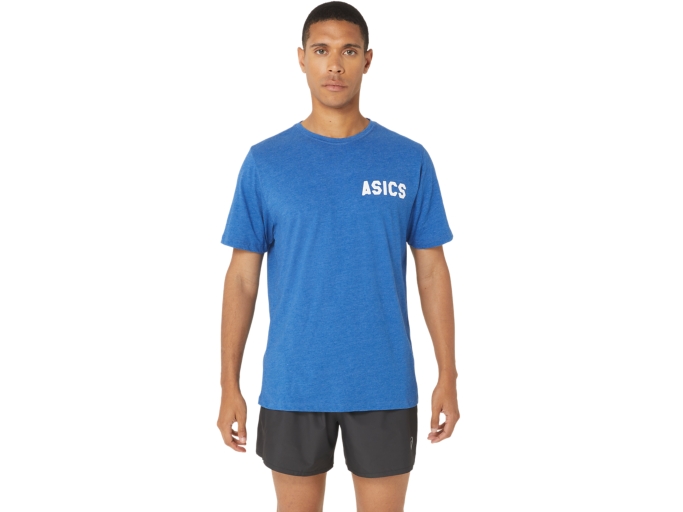 UNISEX ASICS STRIPES SUNRISE TEE | Lake Drive | Unisex Short Sleeve ...