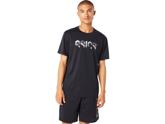 ASICS HEX GRAPHIC DRY SHORT SLEEVED TEE | Men | Performance Black ...