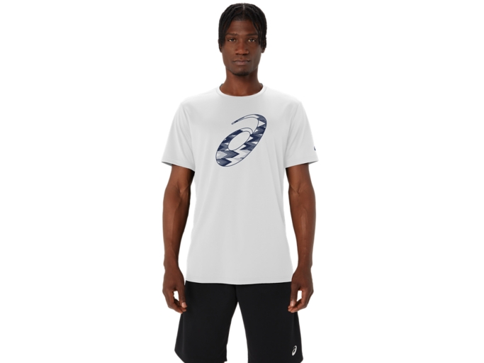 SPIRAL GRAPHIC SS TEE | Men | BRILLIANT WHITE | Men's Short Sleeve ...