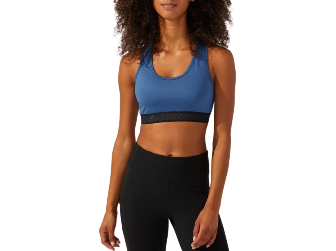 WOMEN'S ESSENTIAL LOGO BRA | Grand Shark | Sports Bras | ASICS