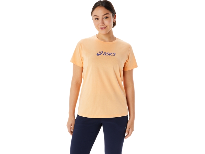 Women's TRAINING CORE TEE | Summer Dune | Short Sleeved Tops | ASICS ...