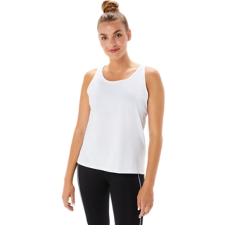 TRAINING CORE TANK | Women | Brilliant White | Womens Singlets | ASICS ...