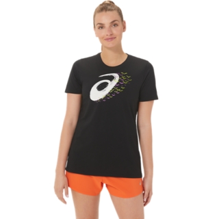 W ASICS HALLOWEEN BATS SS CREW | Performance Black | T-Shirts & Tops ...