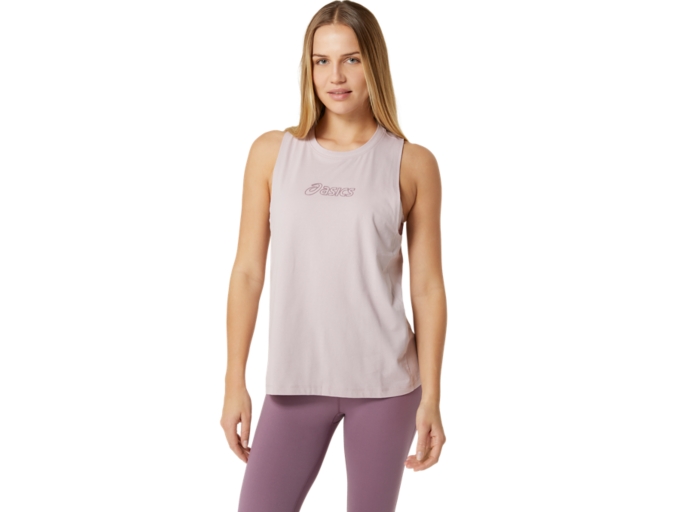 ASICS LOGO TANK | Women | Watershed Rose | Women's Tank Tops | ASICS UK