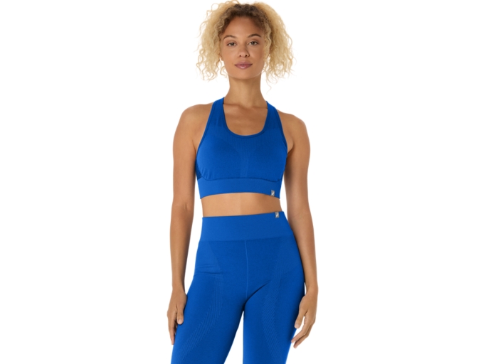 NAGINO FLEX SEAMLESS BRA | Illusion Blue | Sports Bras | ASICS
