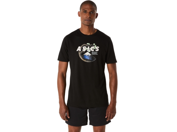 UNISEX ASICS OUTDOOR SHORT SLEEVE TEE | Unisex | Performance Black ...