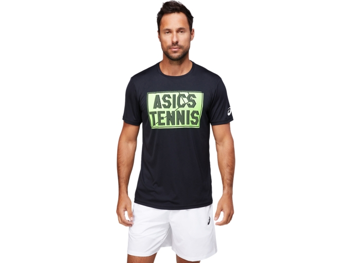 MEN'S GRAPHIC TEE | Performance Black | T-Shirts & Tops | ASICS