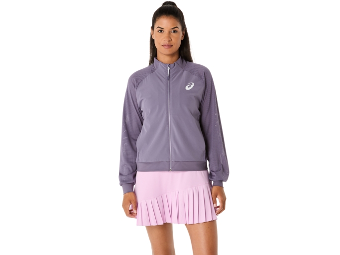 MATCH JACKET | Women | Greyish Purple | Casacos e coletes para mulher ...