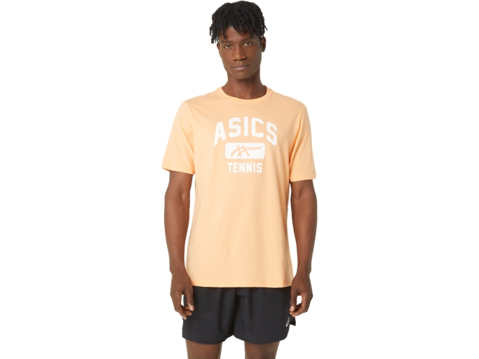 ASICS UNISEX TENNIS GRAPHIC TEE | Unisex | Summer Dune | Unisex Short ...