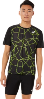 MEN'S LIGHT SHORT SLEEVE TOP | Performance Black | T-Shirts & Tops | ASICS